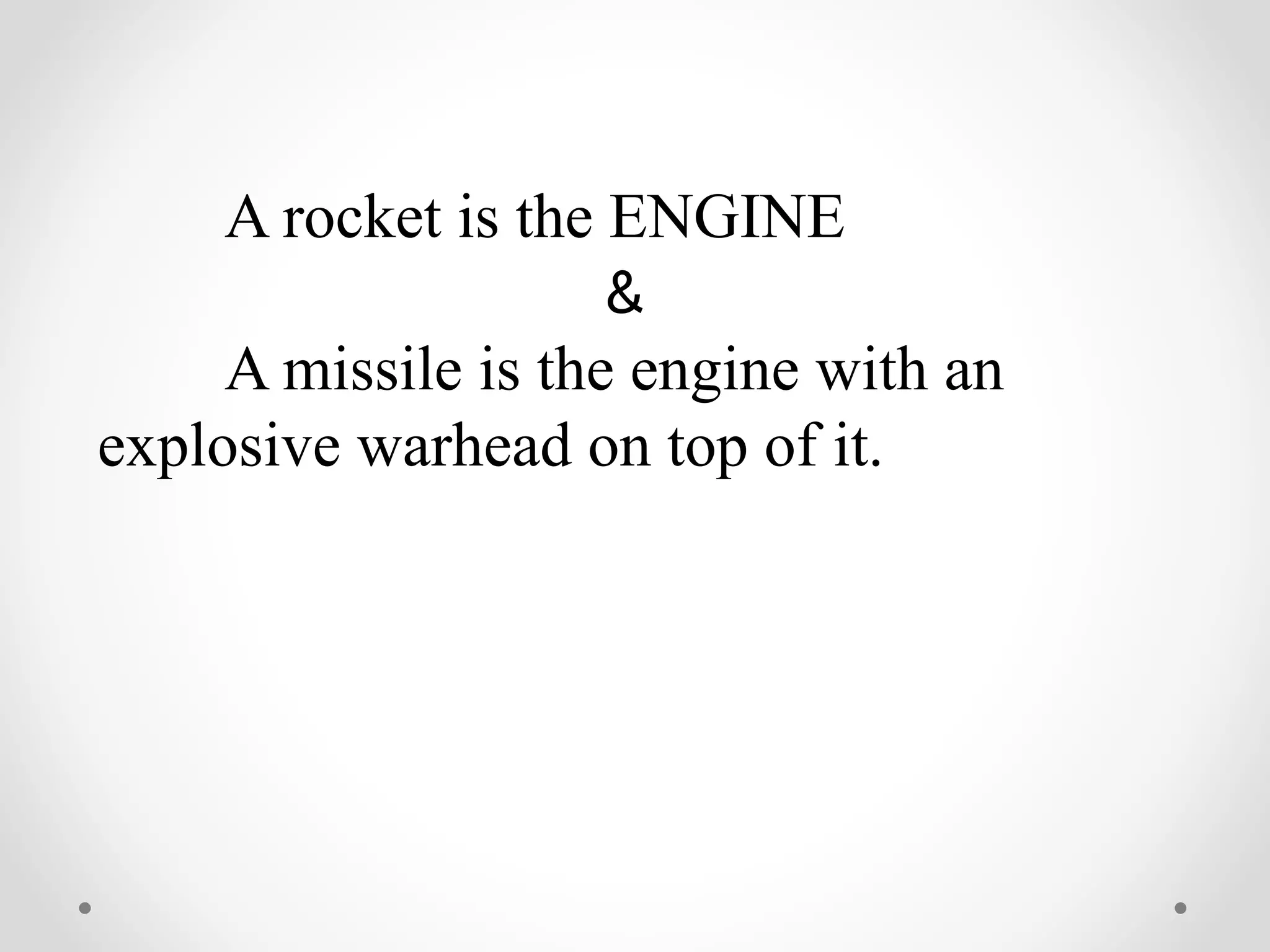 Millitary rockets and missiles | PPTX