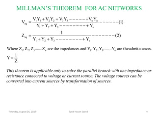 Millman's theorem | PDF