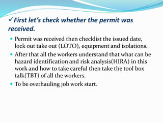 Roller grinding coal mill overhauling. | PPTX