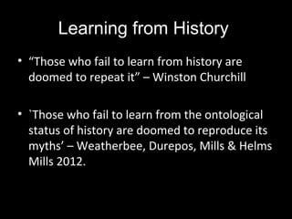 Rethinking History | PPT