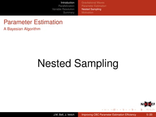 Improving Parameter Estimation Efficiency for Advanced Detector Data Analysis of Compact Binary ...