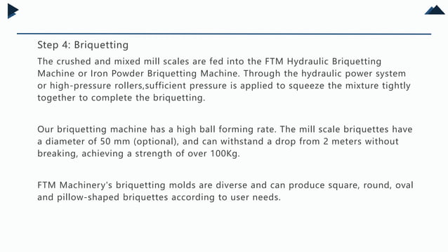How to Turn Waste Mill Scale into Valuable Briquettes? | PPTX ...
