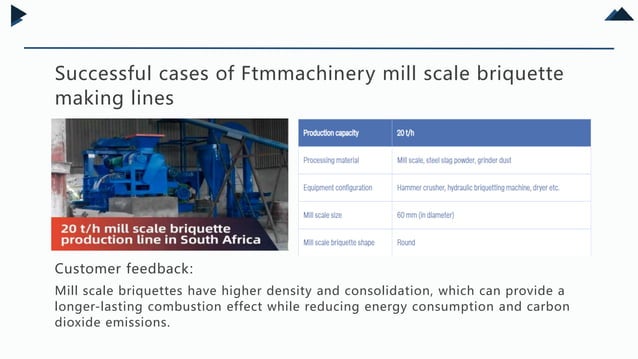 How to Turn Waste Mill Scale into Valuable Briquettes? | PPTX ...