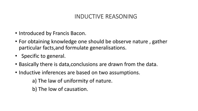 MILL'S CANONS OF INDUCTION.pptx | Chemistry | Science