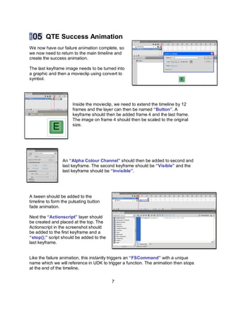 Scaleform Mini-Games Tutorial 2/3 | PDF | Computer Animation | Computer Software and Applications