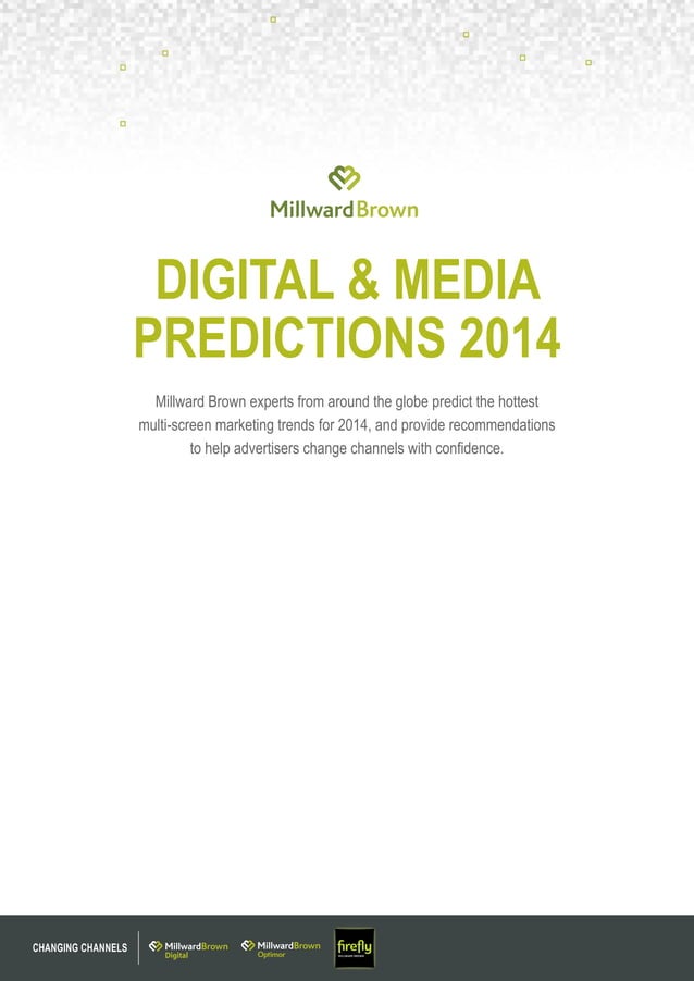 Millward Brown: Digital Predictions 2014 | PDF