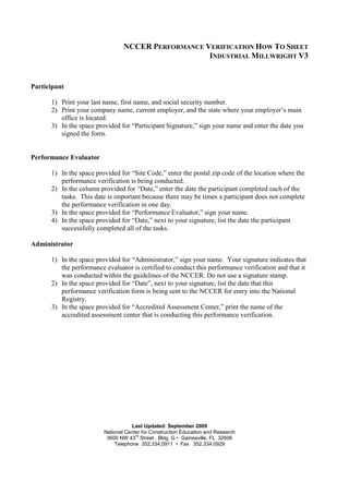 Millwright Entire Packet | PDF