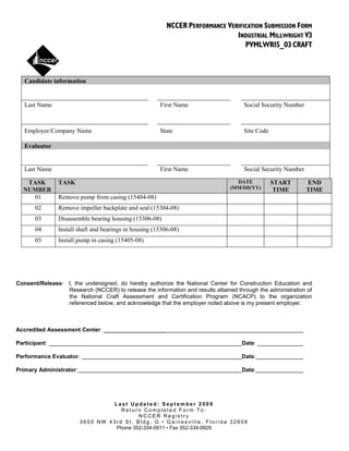 Millwright Entire Packet | PDF