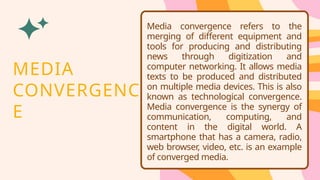 Introduction to Media and Information Literacy (Types of Media) | PPT