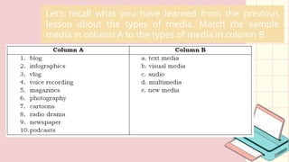 Introduction to Media and Information Literacy (Media information ...