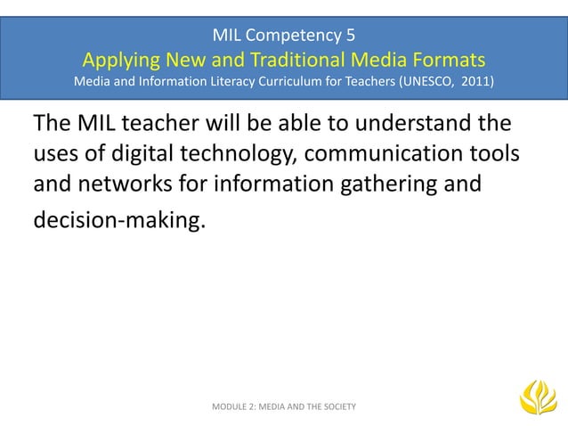 MIL module 2 | PDF | Education industry | Industries