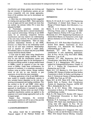 Milne et al-rock mass characterization | PDF