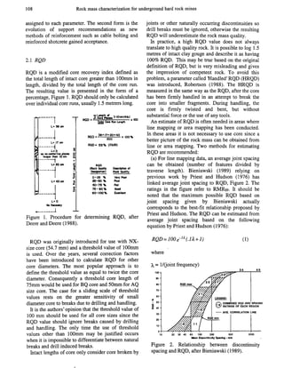 Milne et al-rock mass characterization | PDF