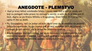 Miloš Obrenović | PPTX