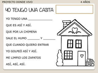 Proyecto "Dónde yo vivo" | PDF