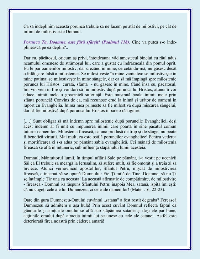 Sfântul ierarh Ignatie Briancianinov despre milostenia poruncită de ...