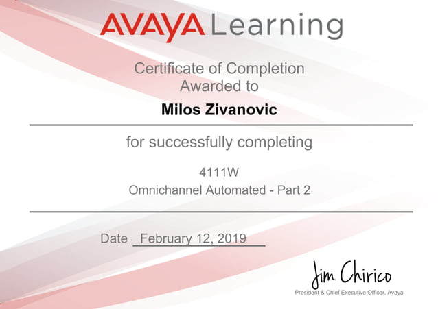 Milos Zivanovic - 4111W Omnichannel Automated - Part 2 | PPT