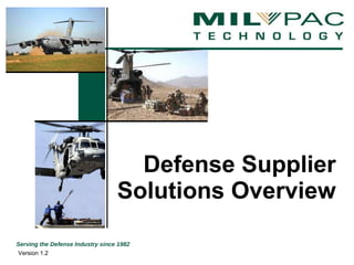 Mil Pac Solutions Overview | PPT