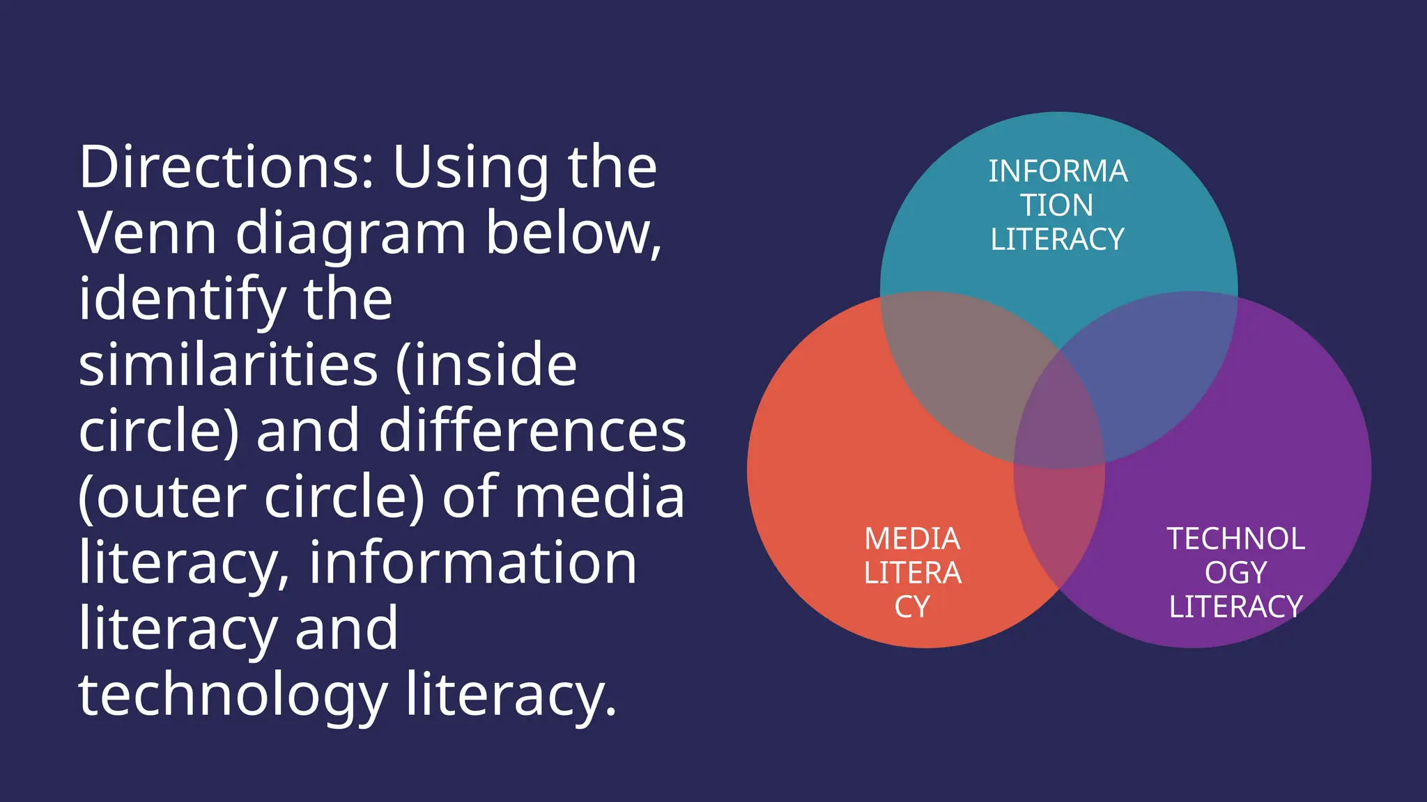 Media and Information Literacy Lesson 3. | PPTX