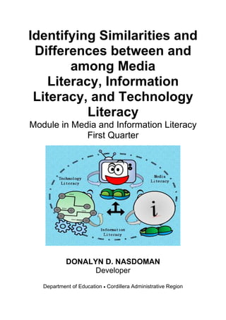 Media and Information Literacy_Q12-W1-Module | PDF | Internet for ...