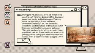 The Evolution of Traditional to New Media | PPTX