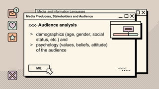 Media and Information Languages | PPTX