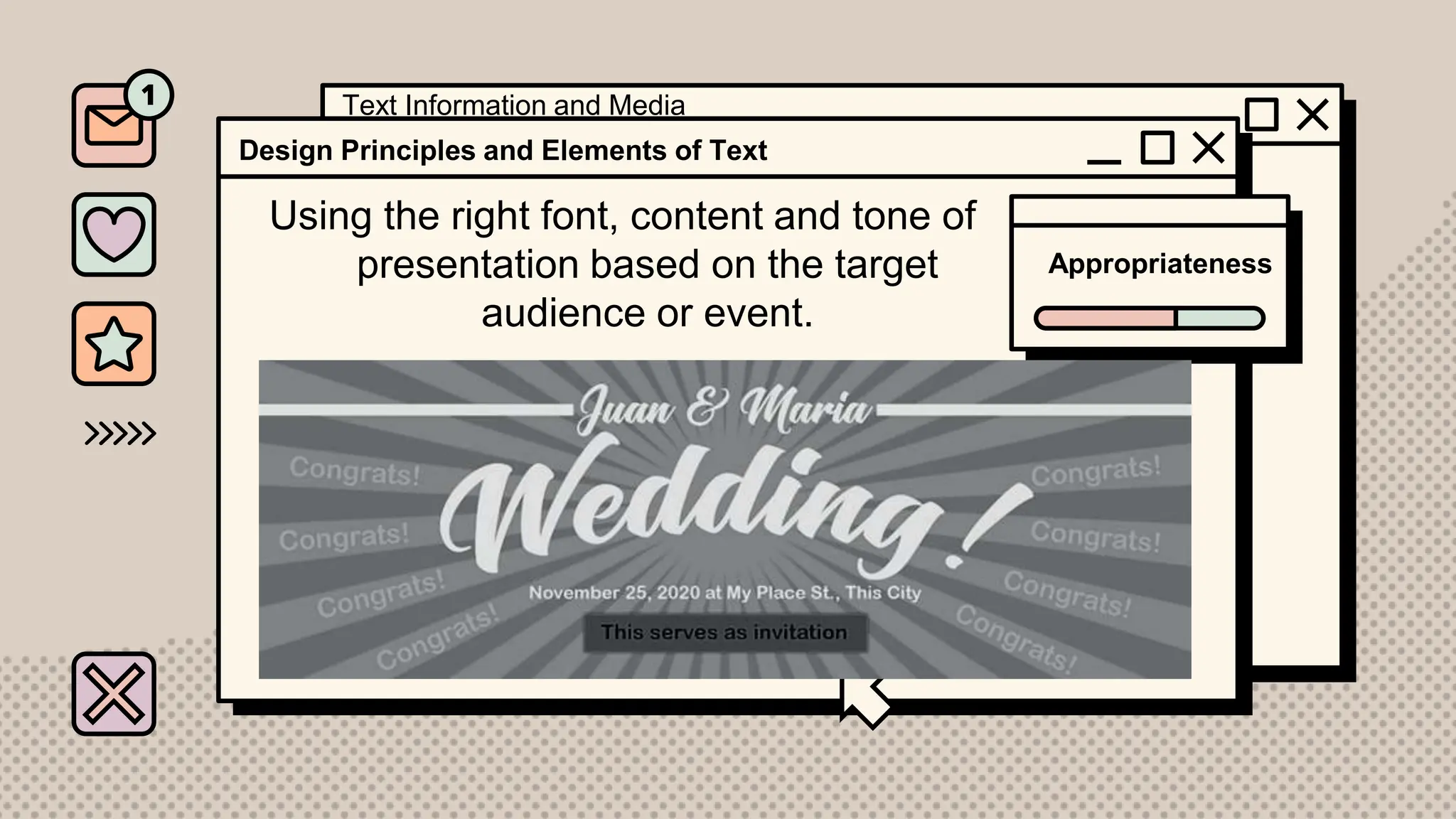 Text Information and Media.............. | PPTX