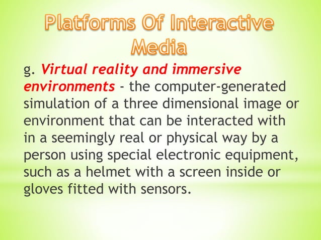 Manipulatives/Interactive Media Information | PPTX | Internet | Computing