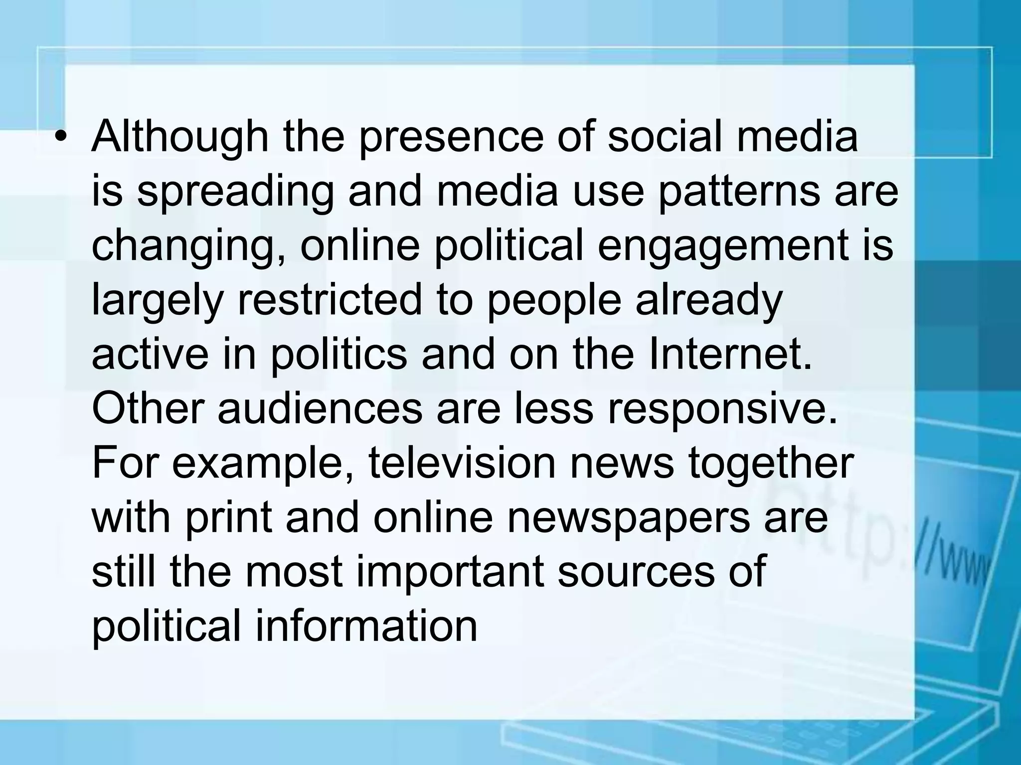 Opportunities, Challenges and Power of Media Information | PPTX