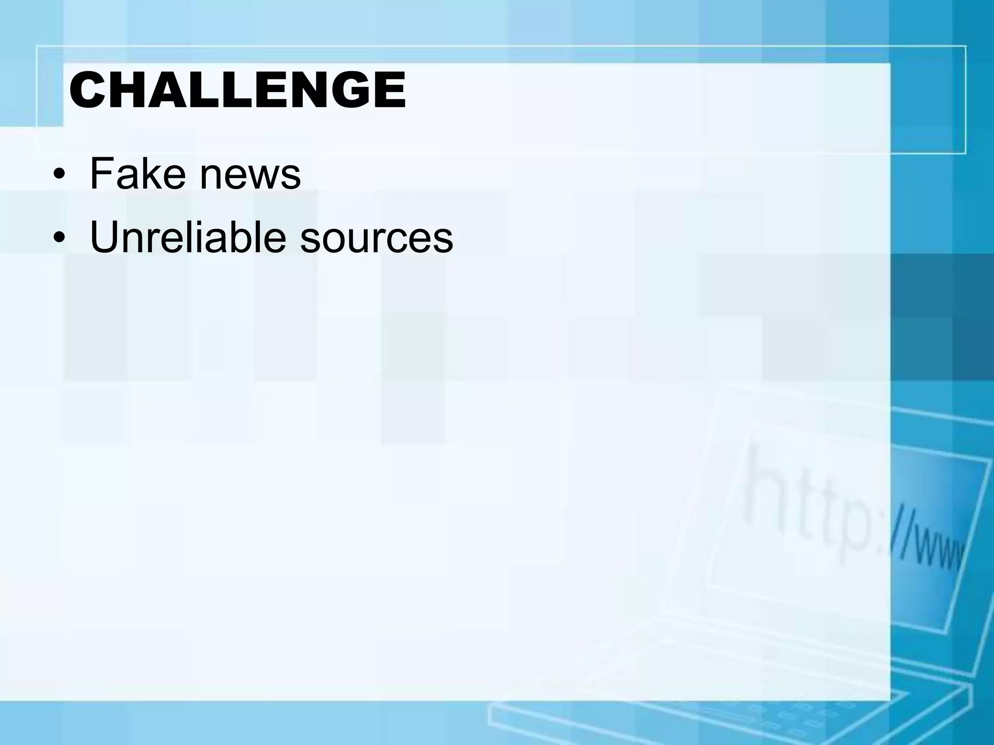 Opportunities, Challenges and Power of Media Information | PPTX