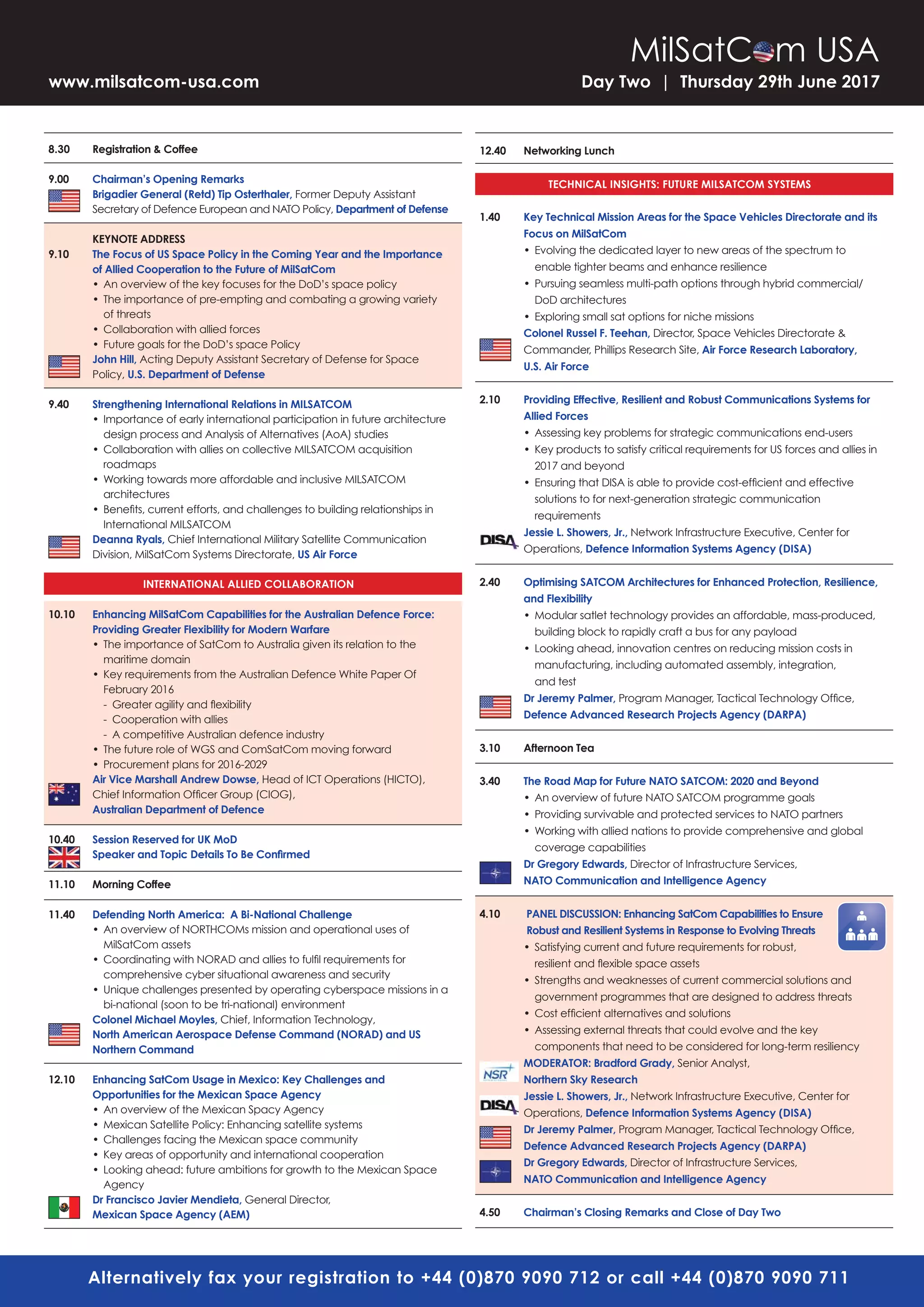 MilSatCom USA 2017 | PDF