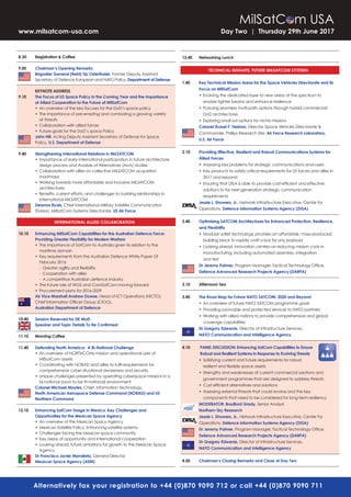 MilSatCom USA 2017 | PDF