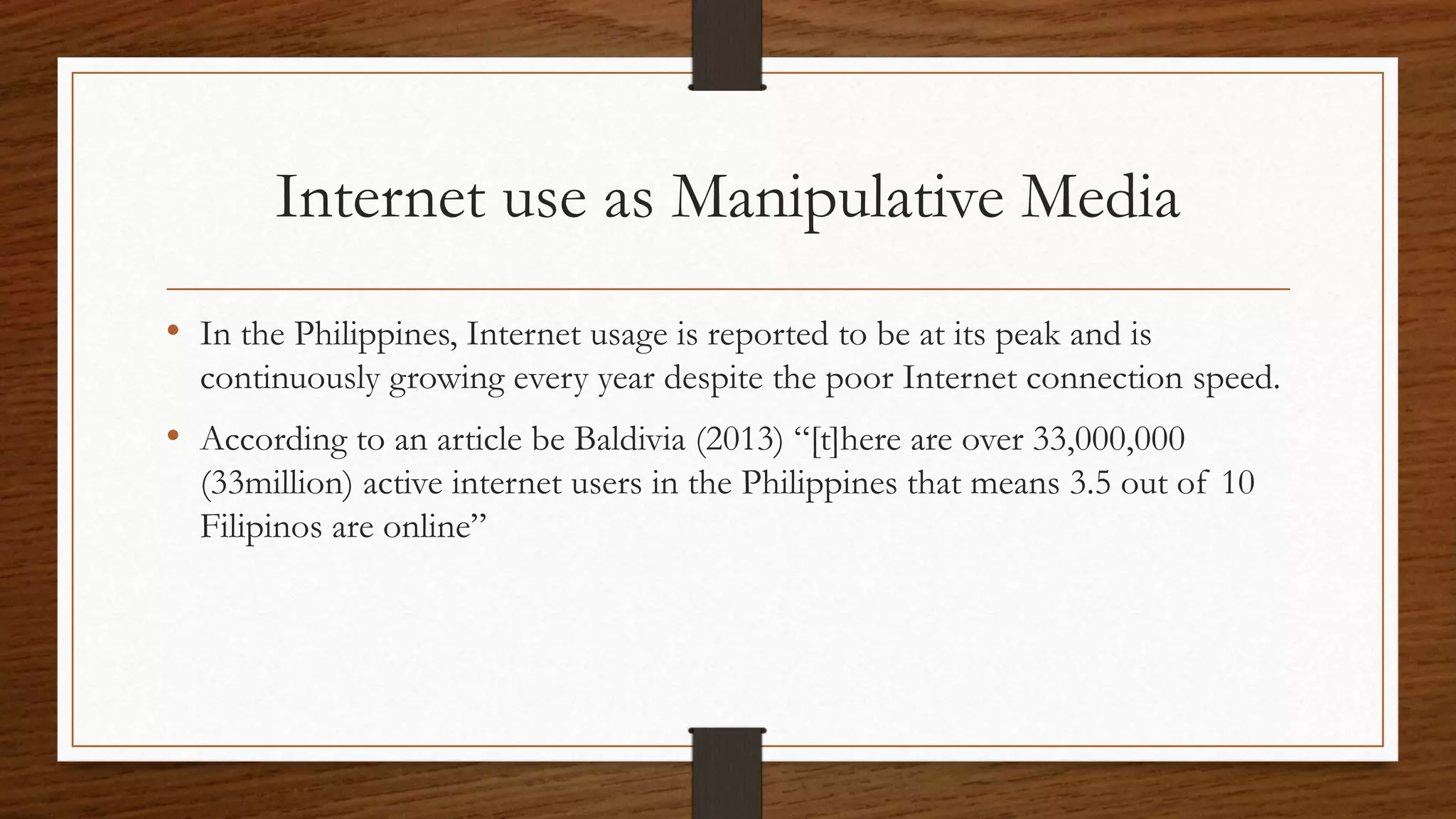 Module 16 Manipulative Information and Media | PPTX