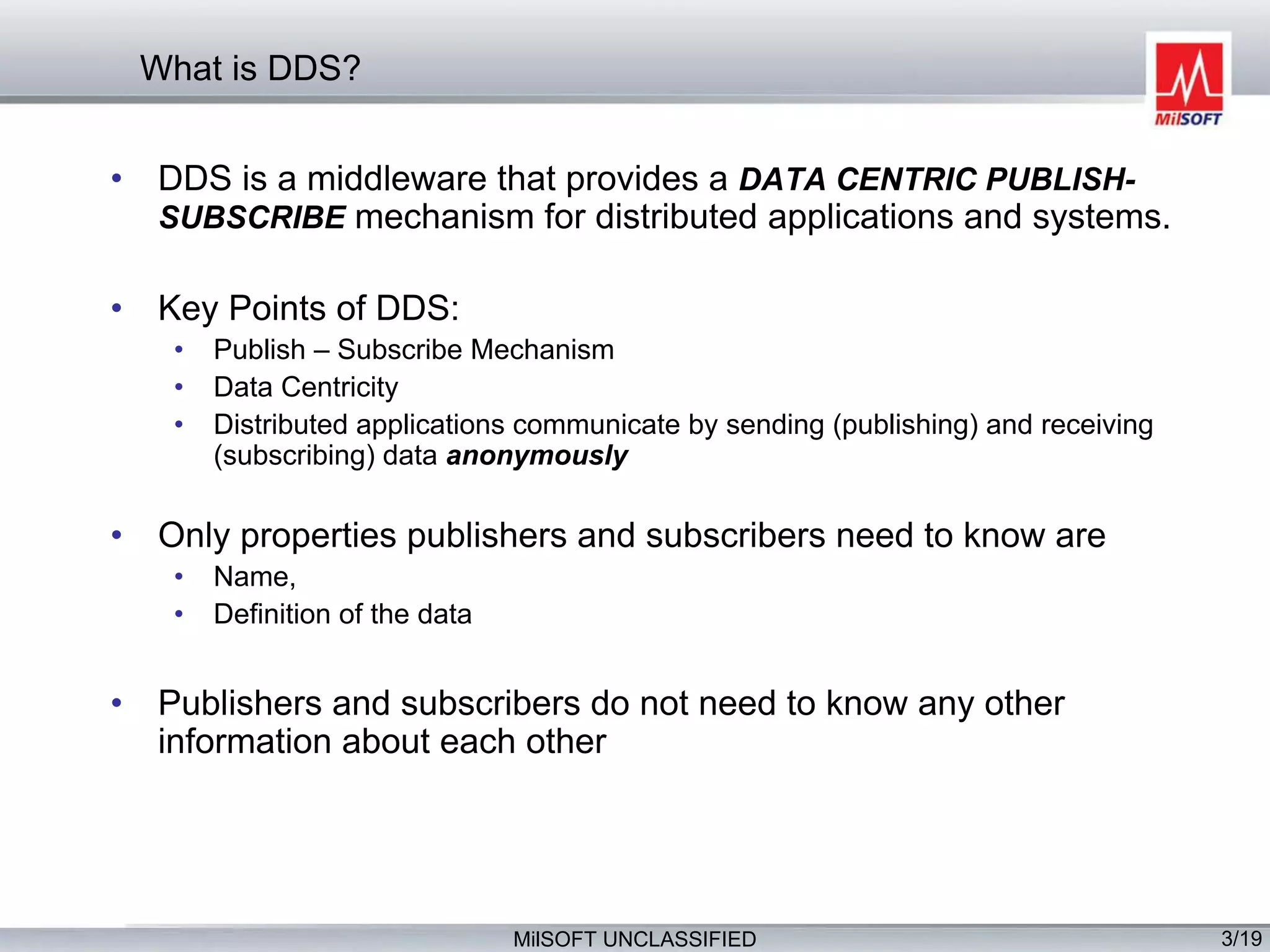 Milsoft dds overview | PPT