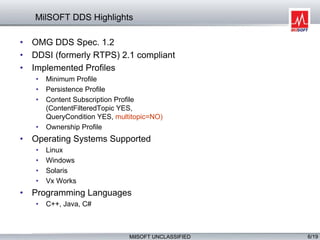 Milsoft dds overview | PPT