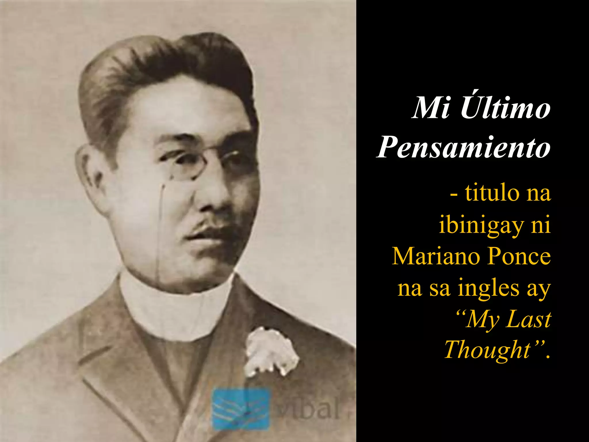 Mi último adiós (Ang Huling Paalam ni Rizal) | PPTX