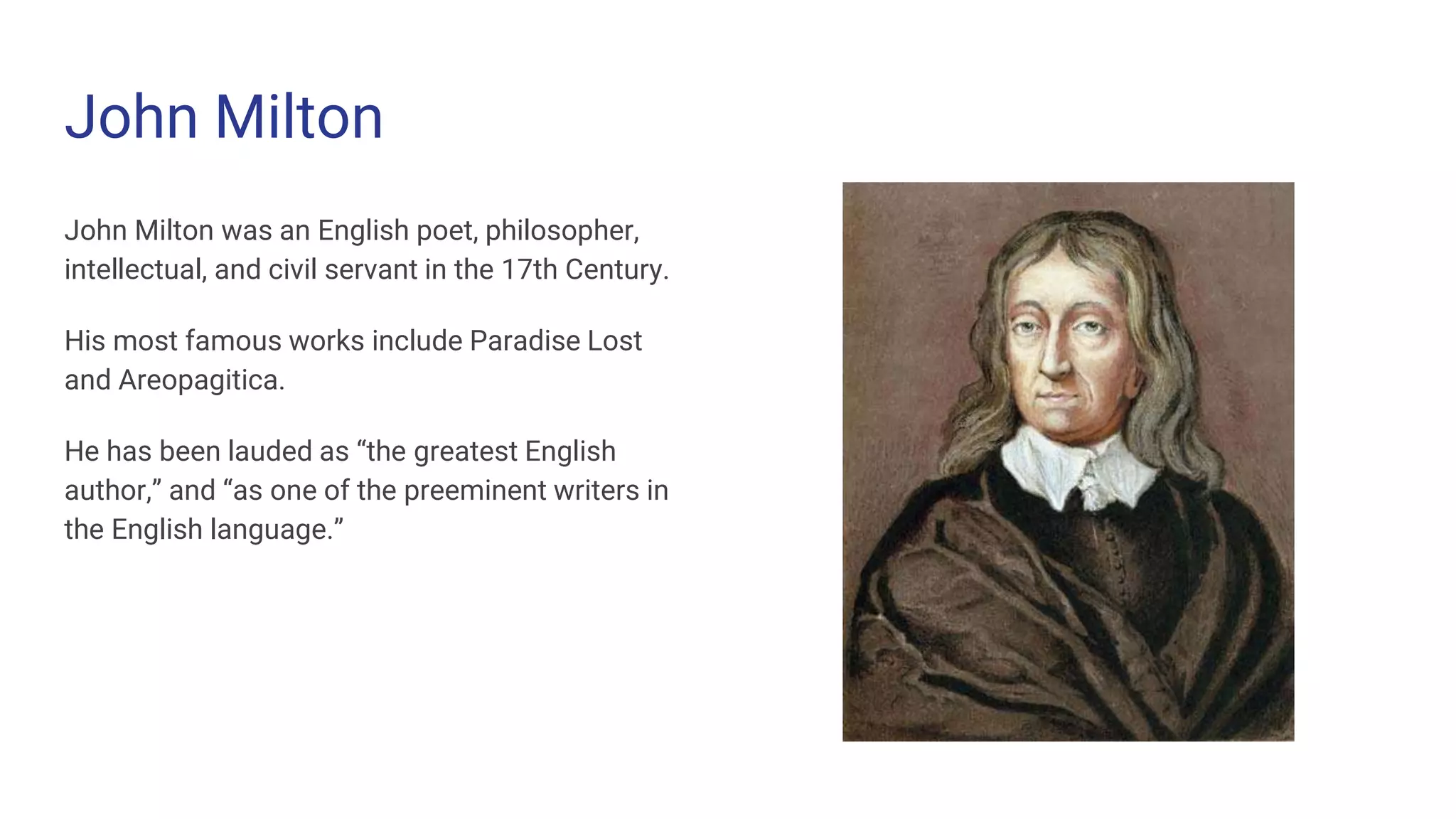 Milton | PPT