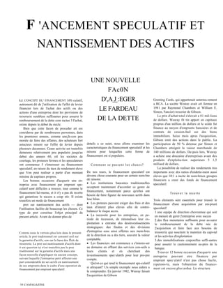 Milton Barbarosh Leveraged Buyout Article CA Magazine | PPTX