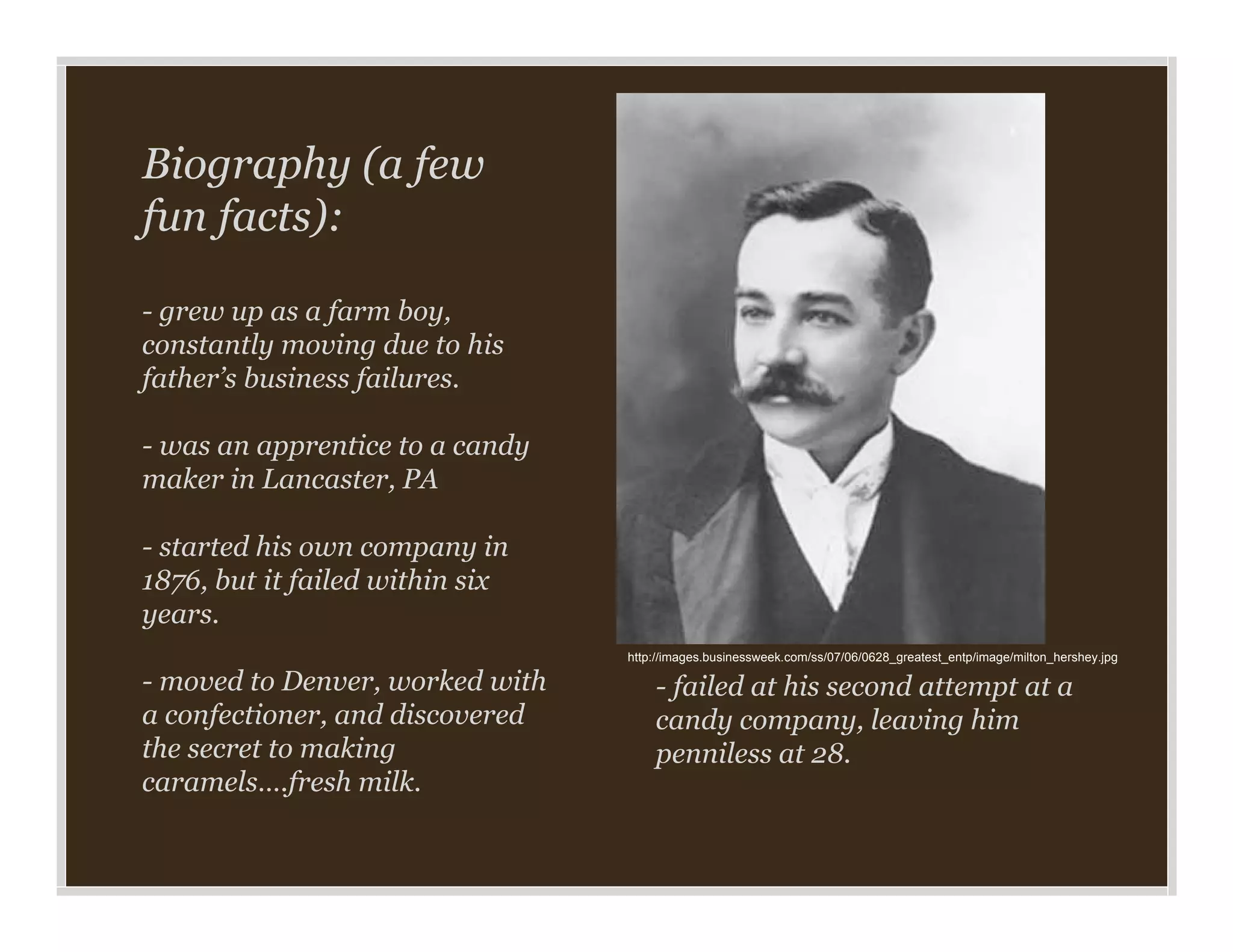 Milton Hershey | PDF