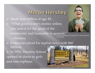 Milton Hershey | PDF