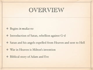 Milton Introduction | PPT