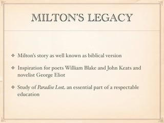 Milton Introduction | ZIP