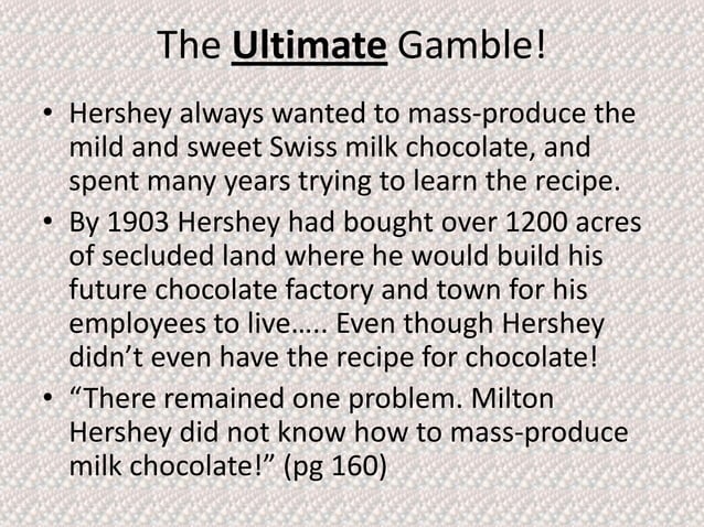 Milton S Hershey | PPTX