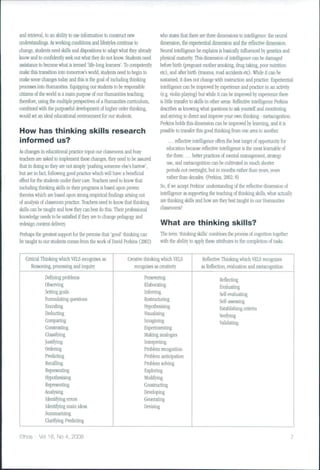 Thinking skills | PDF
