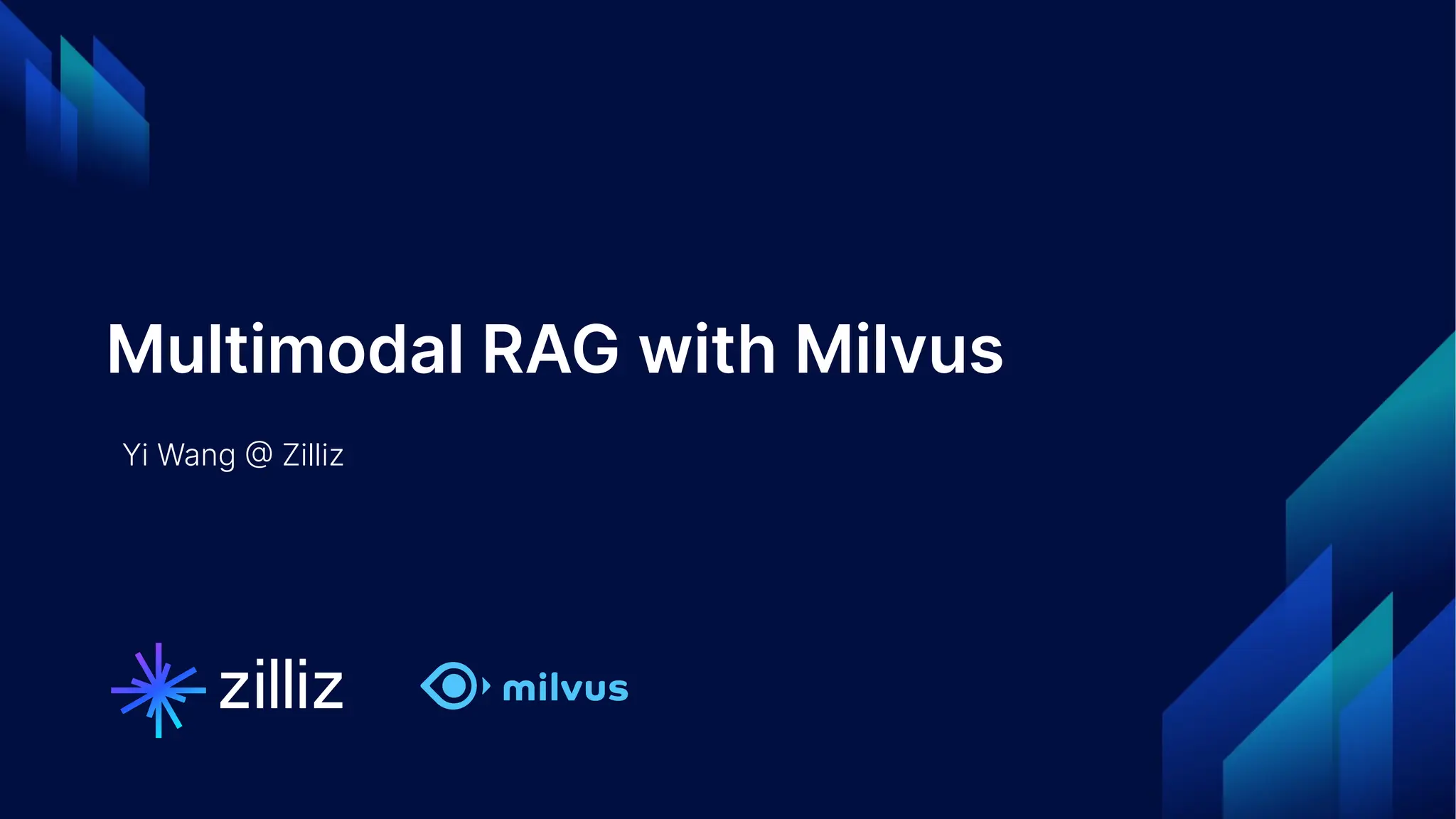 Multimodal Retrieval Augmented Generation (RAG) with Milvus | PDF