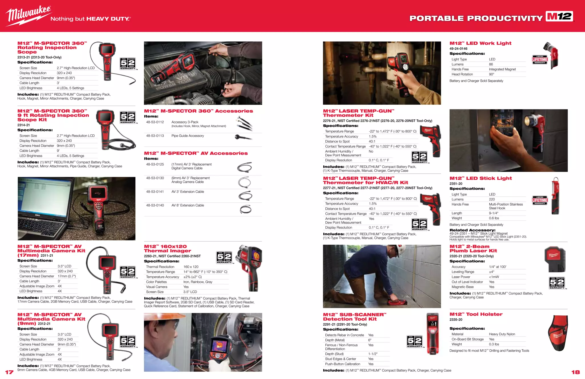 Milwaukee Cordless Tools Catalog | PDF
