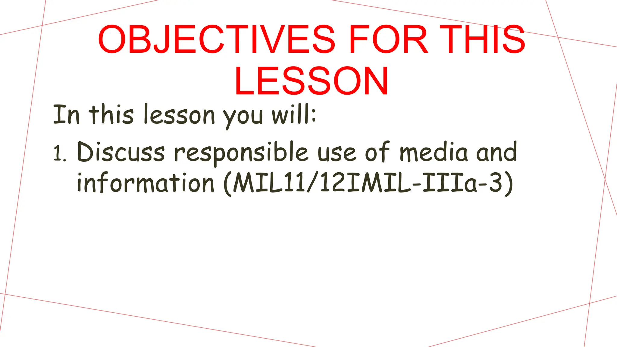 MIL WEEK3.pptx media and information literacy | PPTX