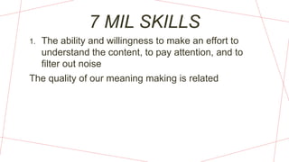 MIL WEEK3.pptx media and information literacy | PPTX