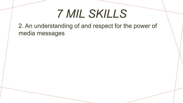 MIL WEEK3.pptx media and information literacy | PPTX