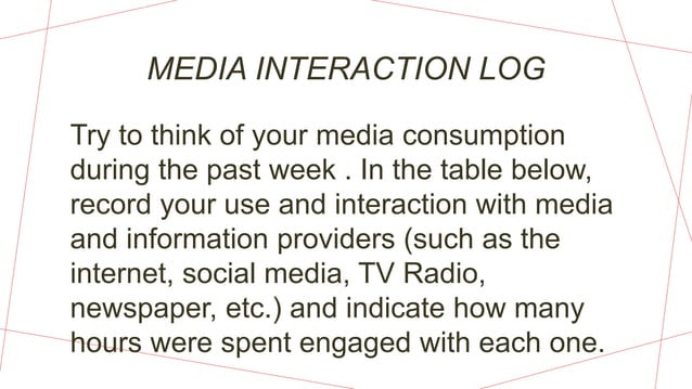 MIL WEEK3.pptx media and information literacy | PPTX